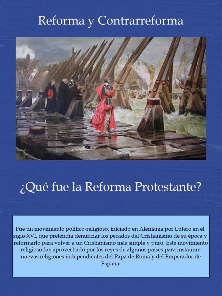 Reforma y Contrarreforma: Historia y Claves | PDF | Iglesia Católica ...