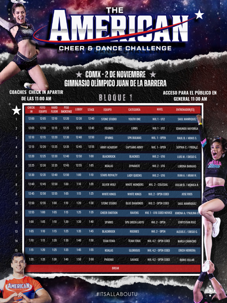 Schedule Mexico 2 | PDF