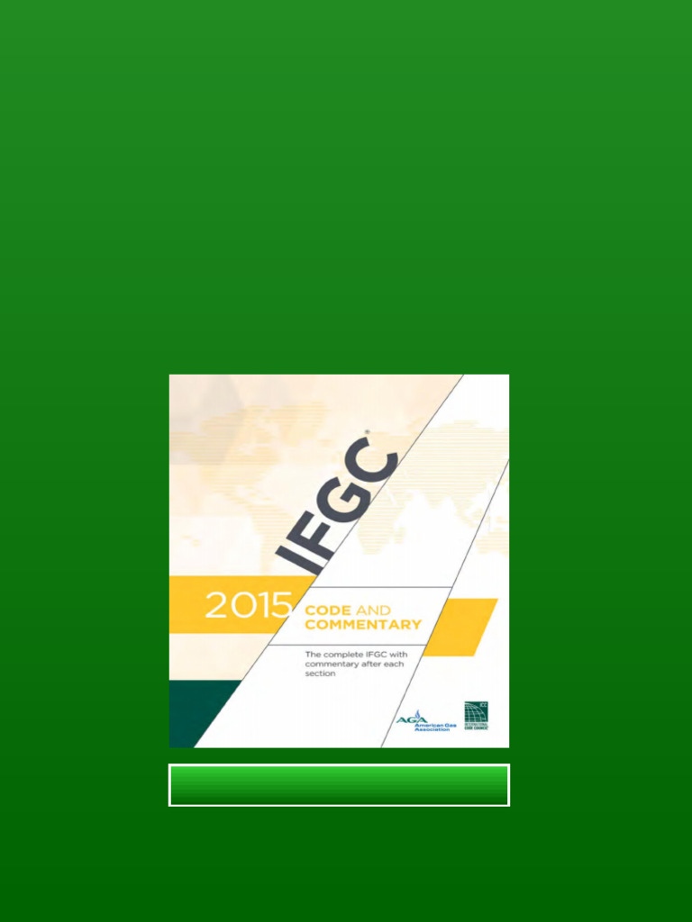 2015 International Fuel Gas Code Commentary Ifgc Comm International ...