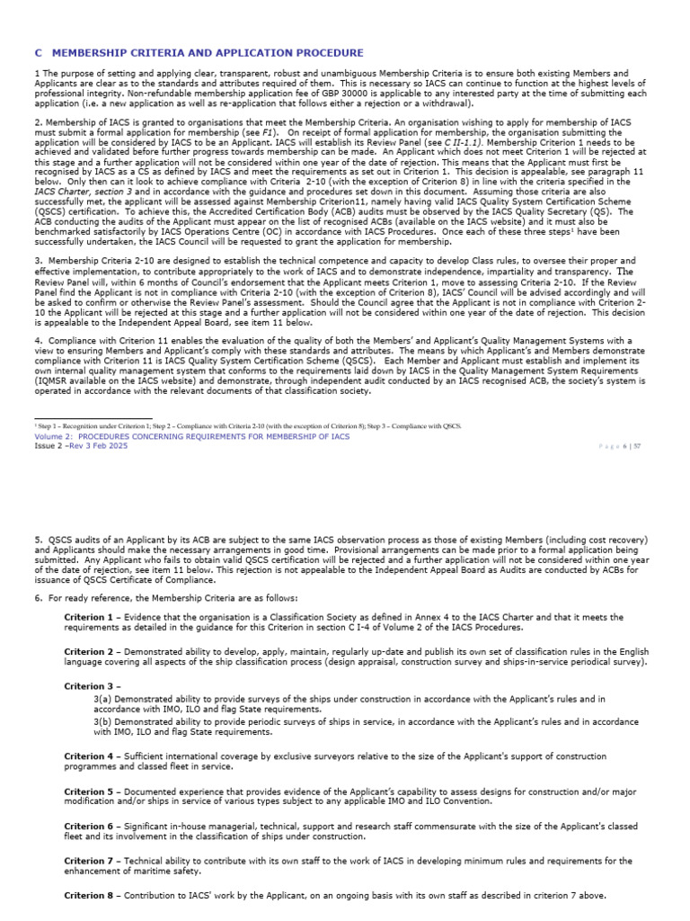 IACS Member | PDF | Quality Management System | Audit