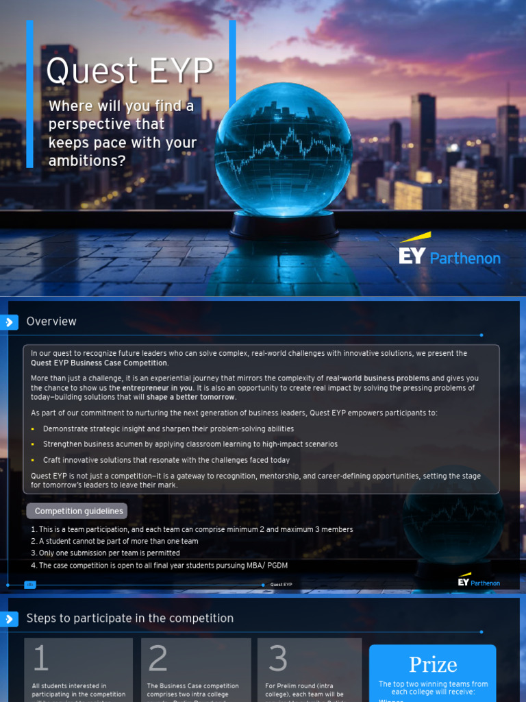 Quest EY Prelim Round IIML | PDF | Limited Liability Partnership | Business