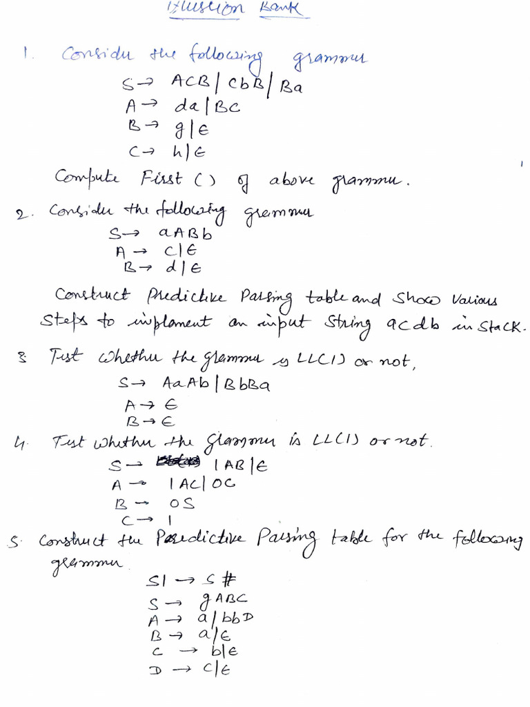 Question Bank Compiler | PDF