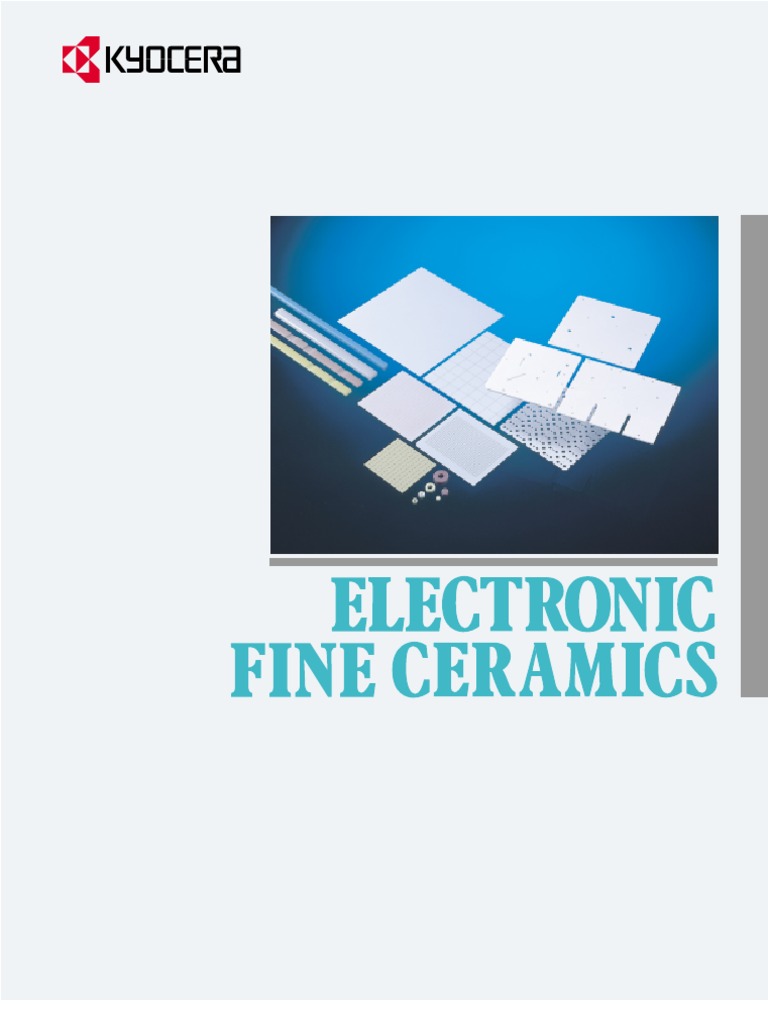 Kyocera Substrates) Electronic Fine Ceramics | PDF | Wafer (Electronics ...
