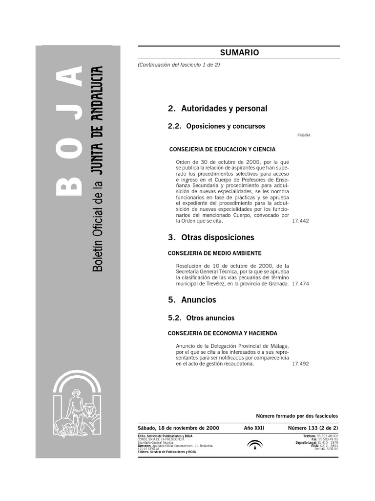 Fasciculo-2 2000 Mar Carm | PDF | Granada
