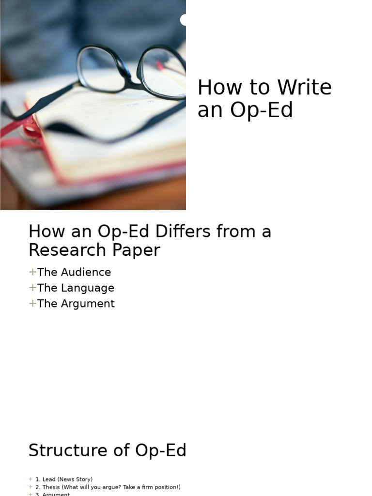 How To Write An Op Ed | PDF | Vladimir Putin | World Politics