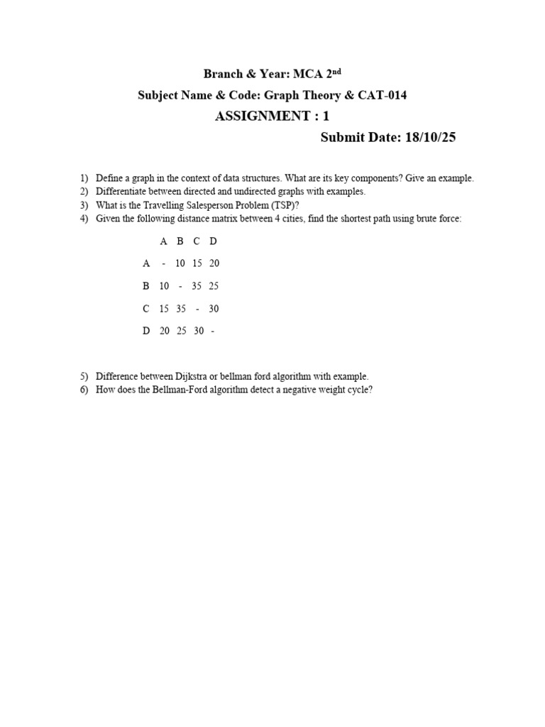 assignment 1,2,3 | PDF | Algorithms | Combinatorics