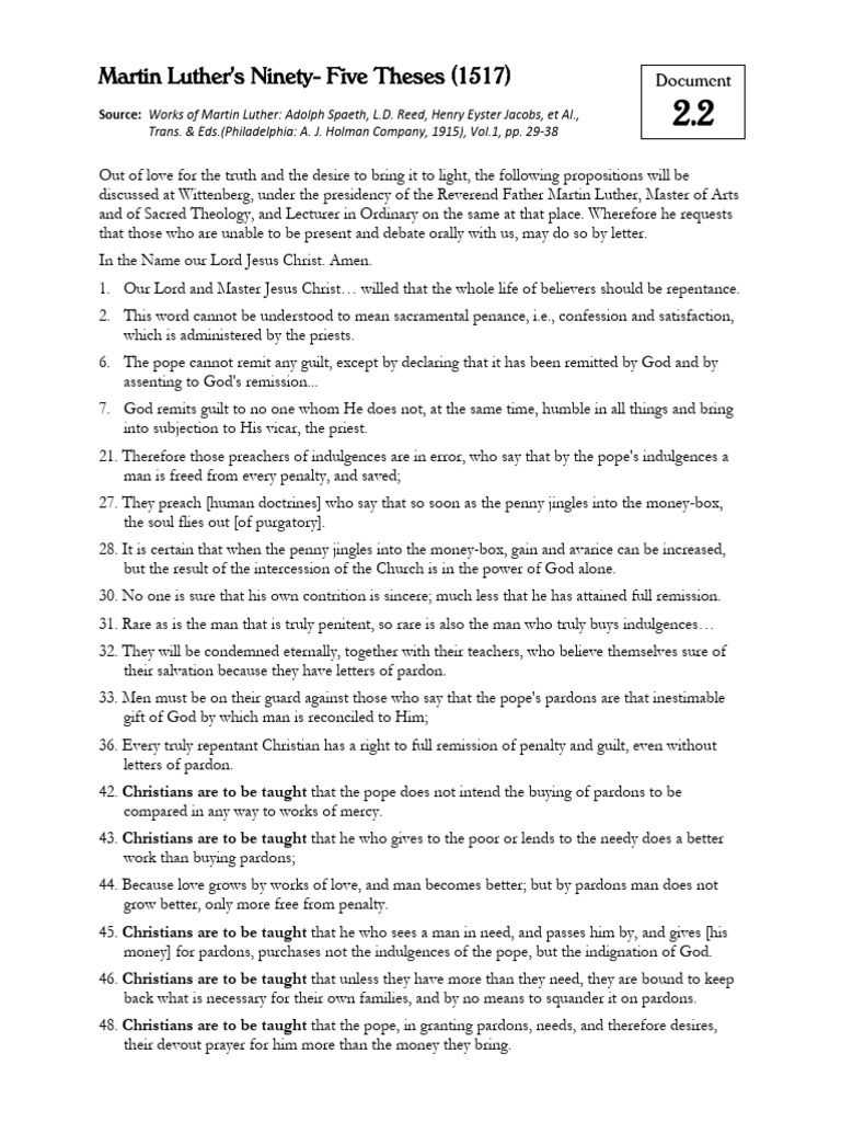 Writings of Martin Luther | PDF | Paul The Apostle | Jesus