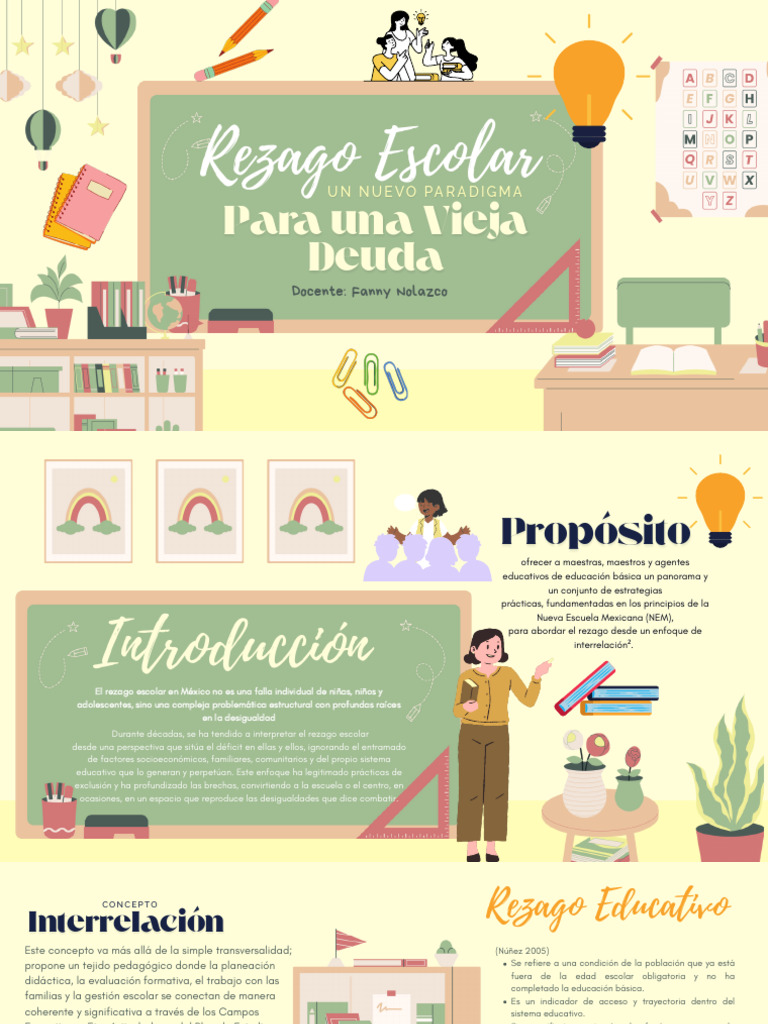 Rezago Escolar: Un Enfoque Estructural | PDF | Inclusión (Educación ...