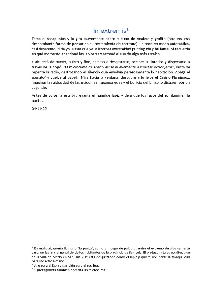 In Extremis | PDF