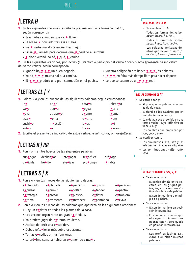 AC Ortografia Letras | PDF | Verbo | Gramática