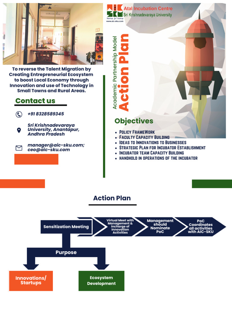 Action Plan Academic Partnership Model Aug 2024 | PDF | Startup Company ...
