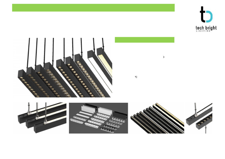 3575 Series LED Linear Light | PDF