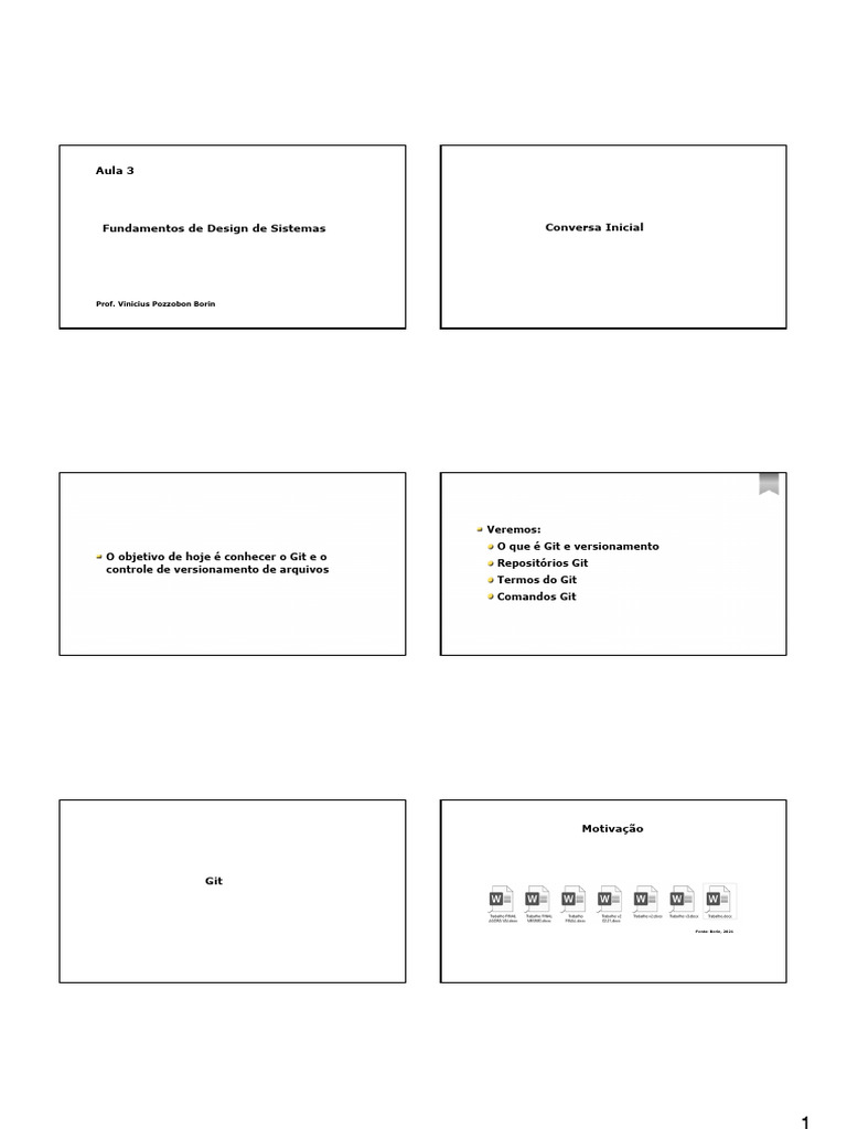 Introdução ao Git e Controle de Versão | PDF | Programas | Microsoft ...