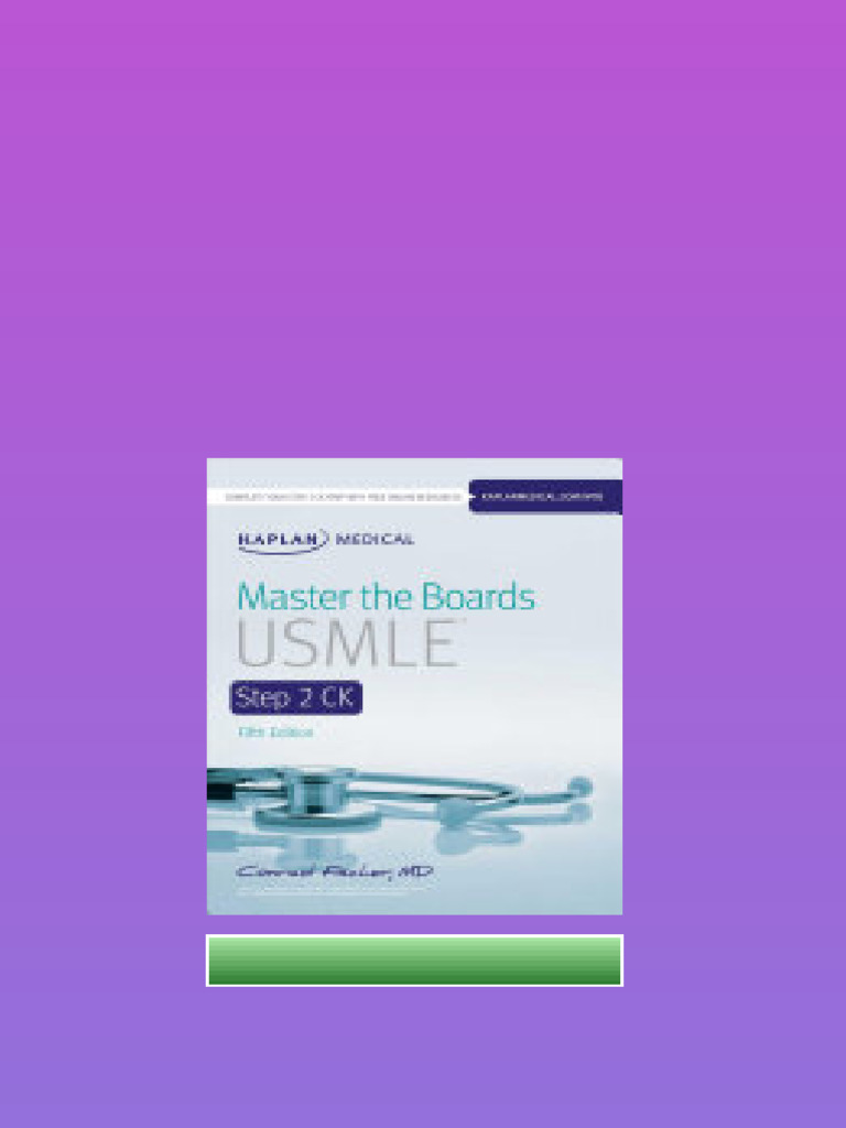 Master The Boards Usmle Step 2 Ck 5e Kaplan Medical Test Prep 5th ...