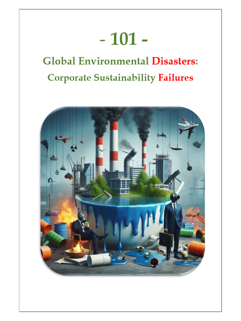 101 Major Sustainability Failures | PDF | Bp | Deepwater Horizon Oil Spill