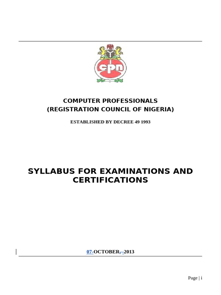 Cpe Syllabus | PDF | Computer Network | Technical Drawing