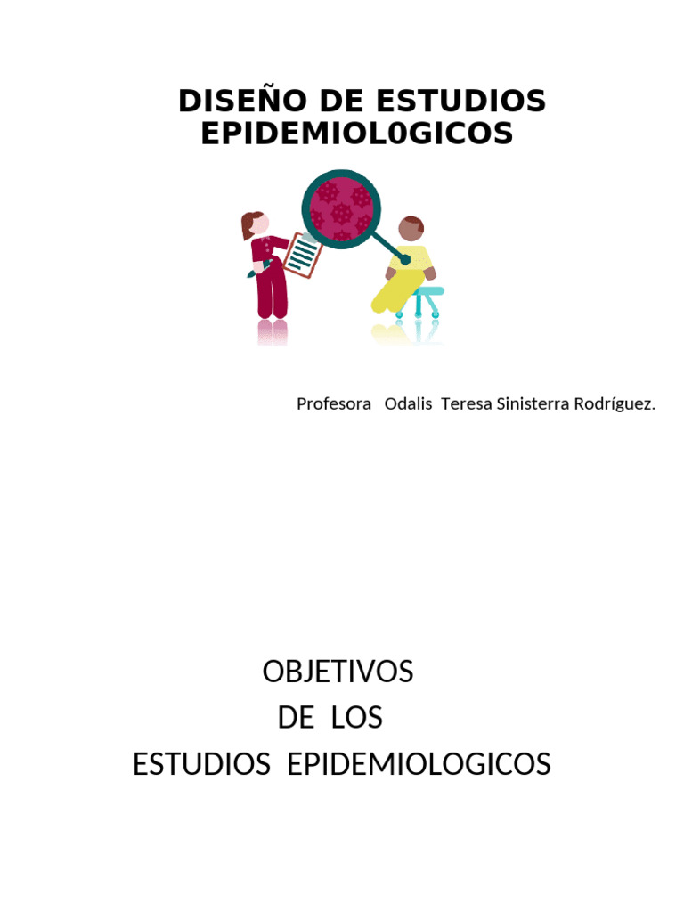 TEMA 2 Tipos de Estudios Epidemiologicos | PDF | Especialidades Medicas