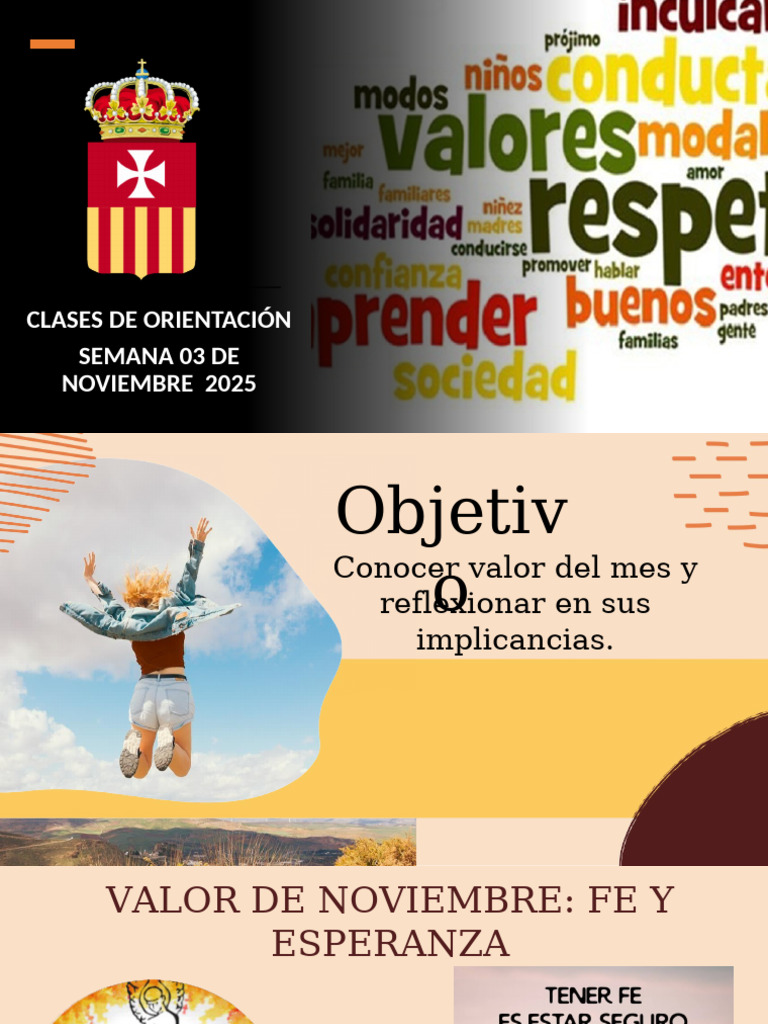 Valor Fe y Esperanza - Noviembre | PDF
