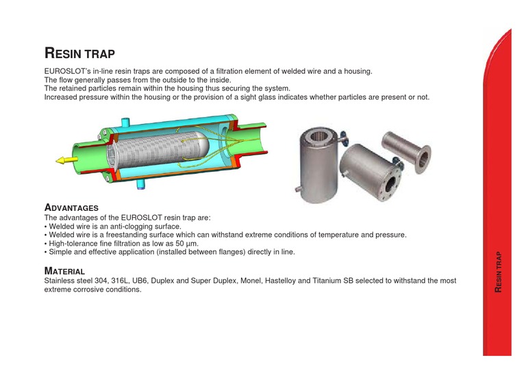 EUROSLOT In-Line Resin Trap Guide | PDF | Science & Mathematics ...