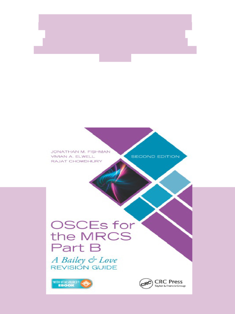 (Ebook) Osces for the Mrcs Part B: A Bailey & Love Revision Guide by ...