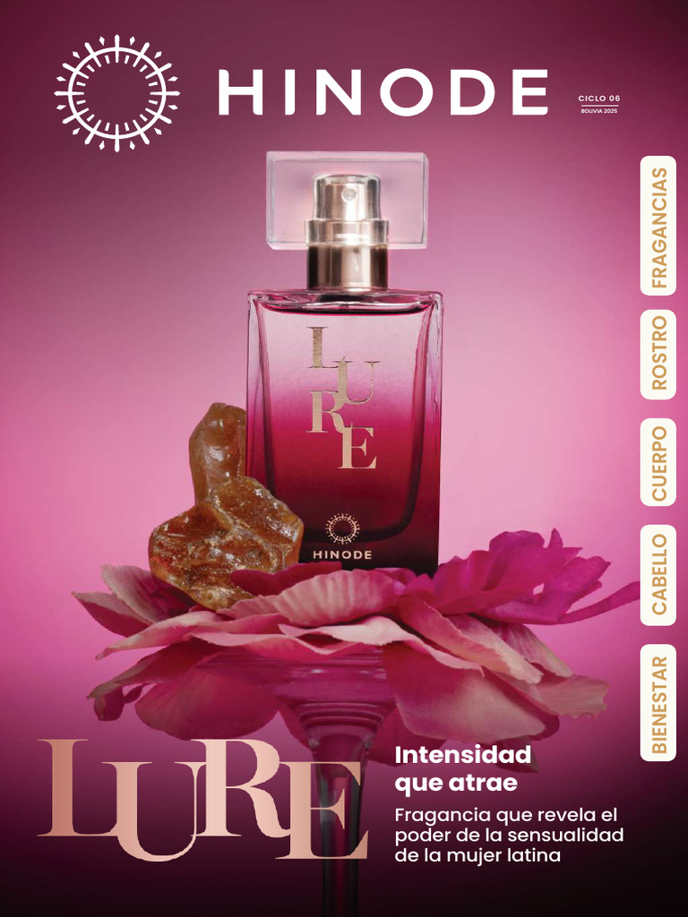 Catlogo Hinode Bolvia Ciclo 6 2025 Compressed | PDF | Perfume