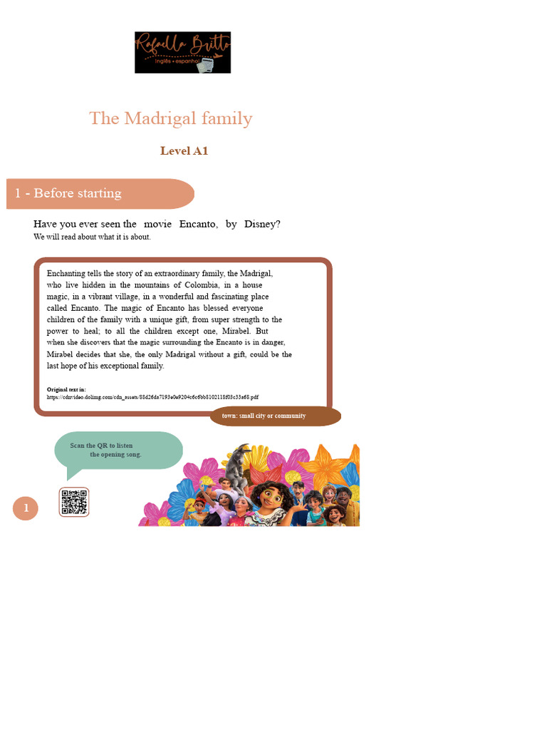 To Print - The Madrigal Family | PDF