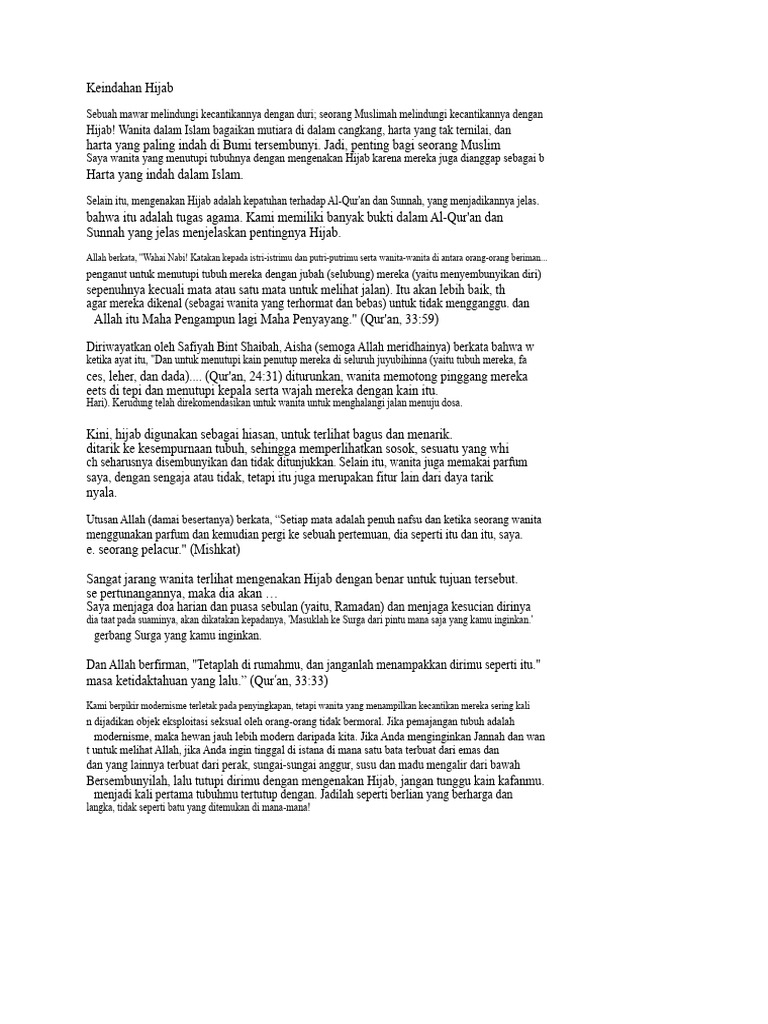 Keindahan Hijab | PDF