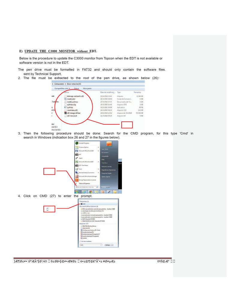 C3000 Monitor Update Guide Without EDT | PDF