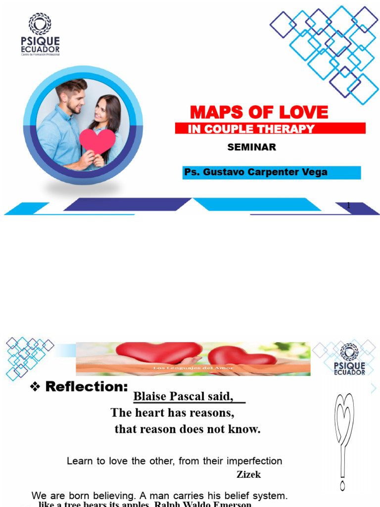 MAPS OF LOVE IN COUPLES THERAPY | PDF | Love | Attachment Theory