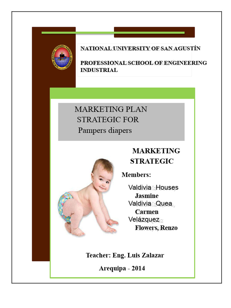 291974081-DISPOSABLE-PADS-MARKETING-PLAN-pdf.pdf | PDF | Diaper | Marketing