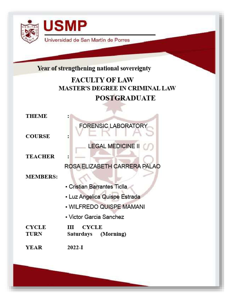 FORENSIC LABORATORY | PDF | Forensic Science | Pathology