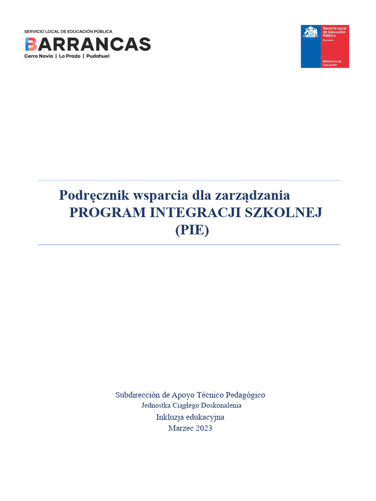 Manual Pie 2023 PDF | PDF