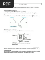 Circuit Breaker Tripping Settings Explained | PDF | Electrical ...