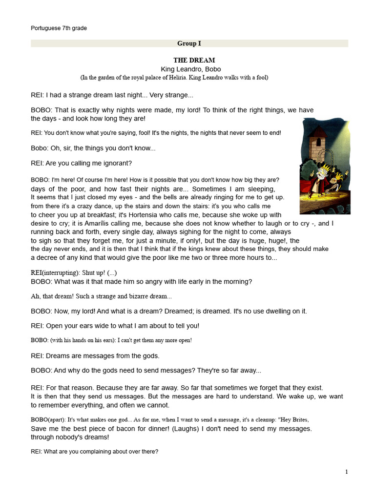 King Leandro and the Fool's Dream | PDF | Dream