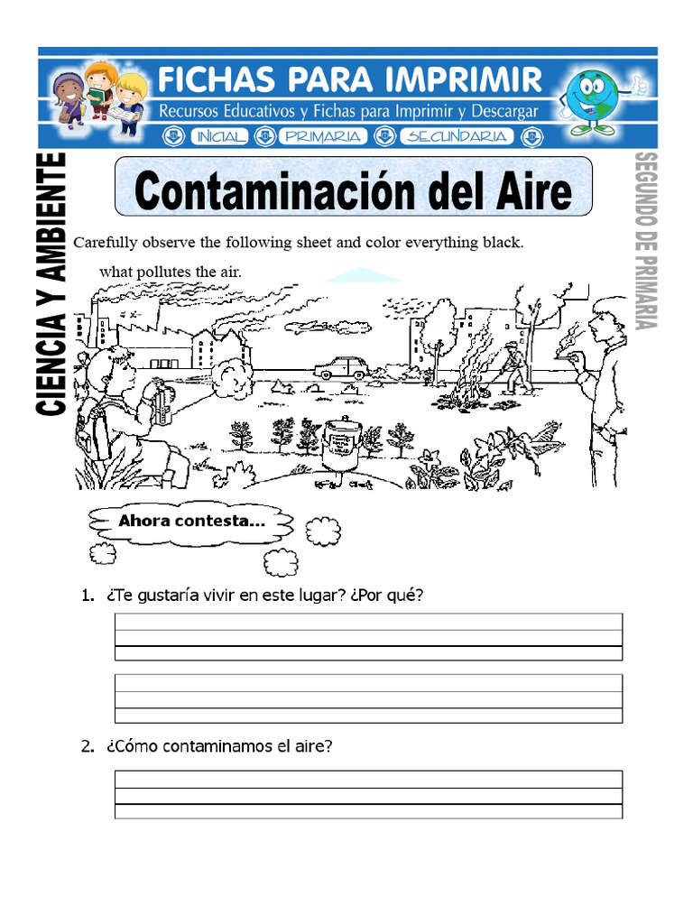 Air Pollution Awareness for Kids | PDF