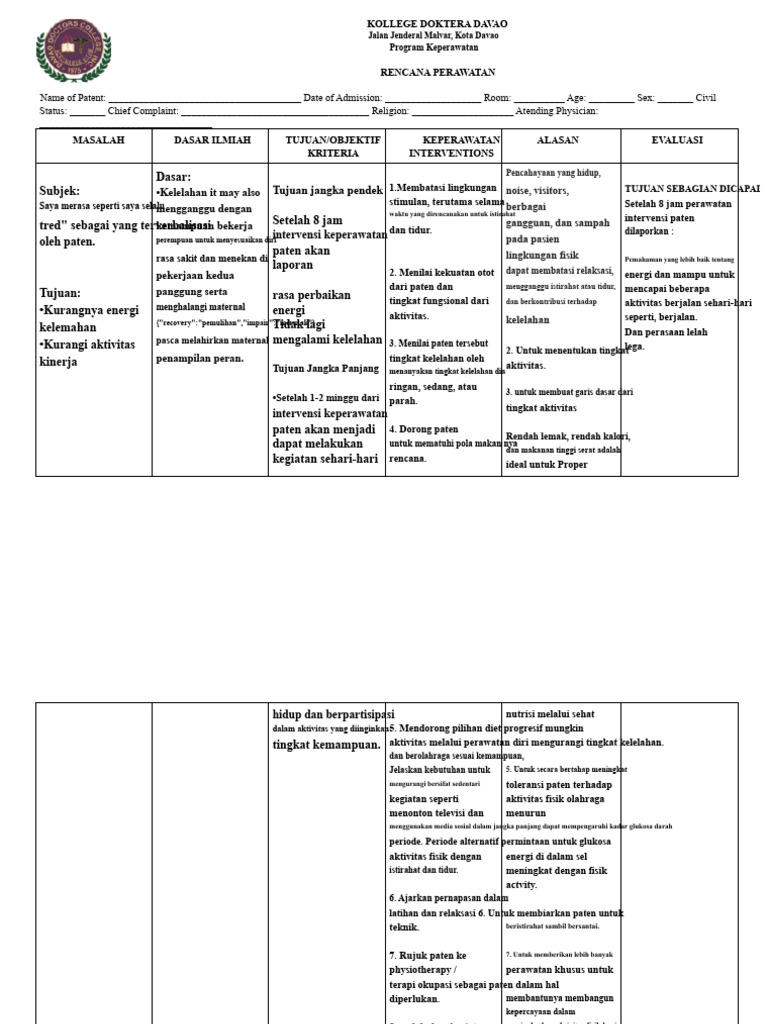 NCP-FORM Salin Salin Salin Salin Salin Salin | PDF