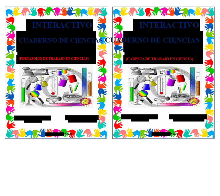 CUADERNO INTERACTIVO DE CIENCIAS (CUBIERTA).docx | PDF