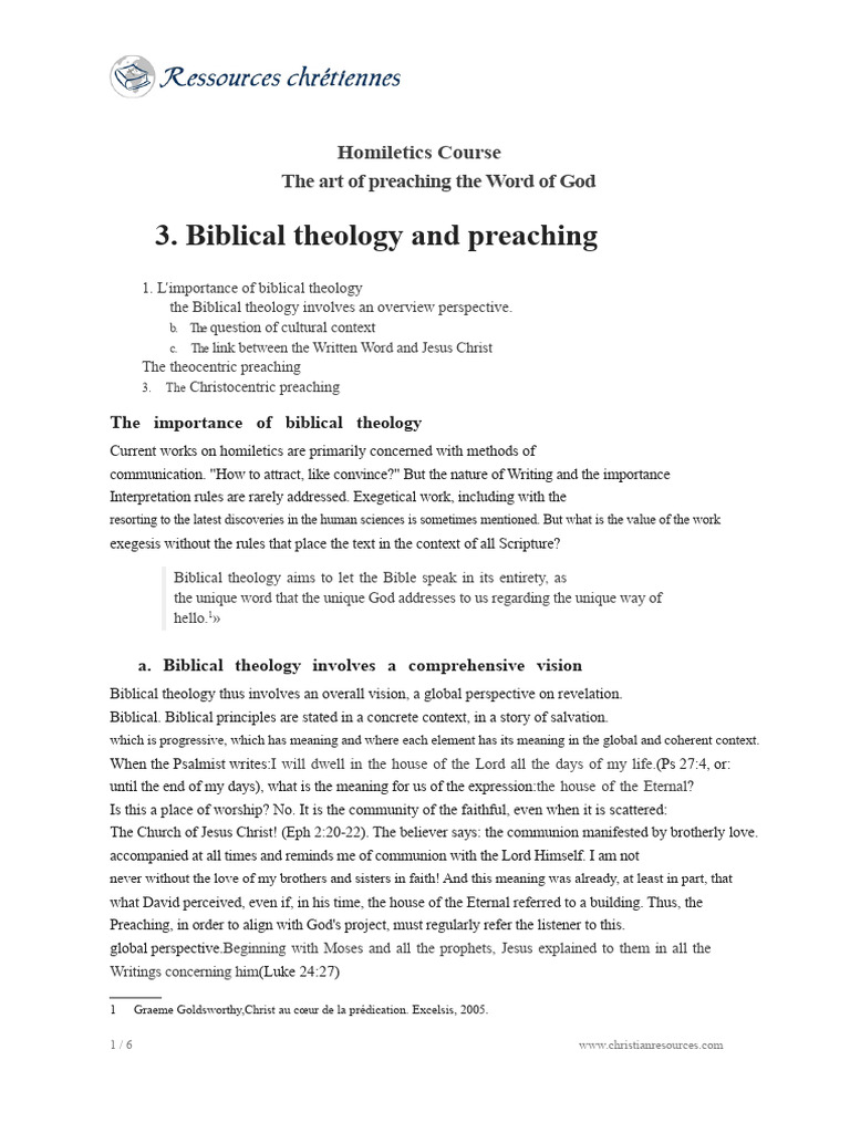 Homiletics - Charles Nicolas | PDF | Jesus | Sermon