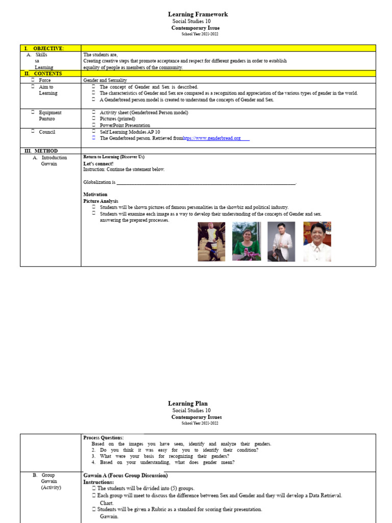 Gender and Sexuality Education Framework | PDF | Gender | Gender Studies