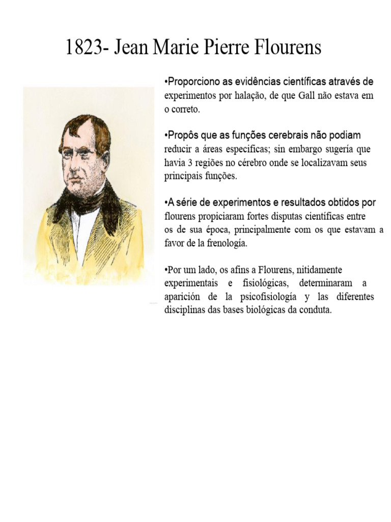 Flourens e a Psicofisiologia Cerebral | PDF
