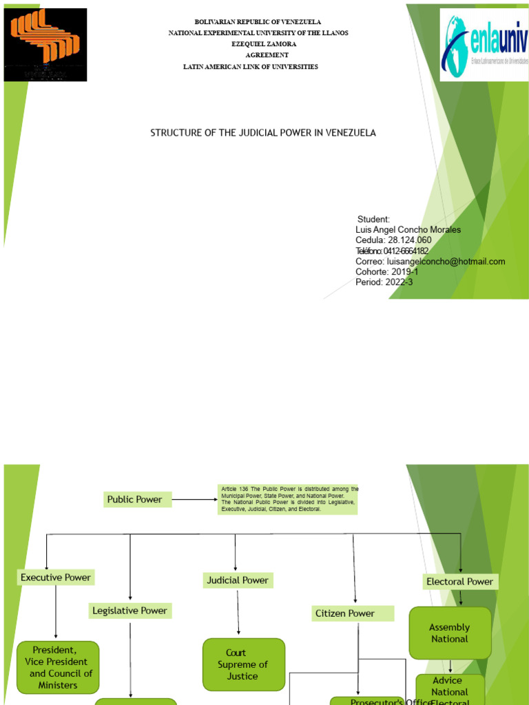 Mental Map Structure of The Judicial Power in Venezuela | PDF | Supreme ...