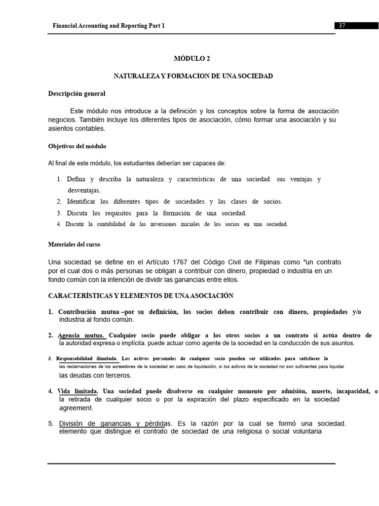 Módulo 2-IM-ACCO-20033-Contabilidad Financiera e Informes Parte 1 PDF ...