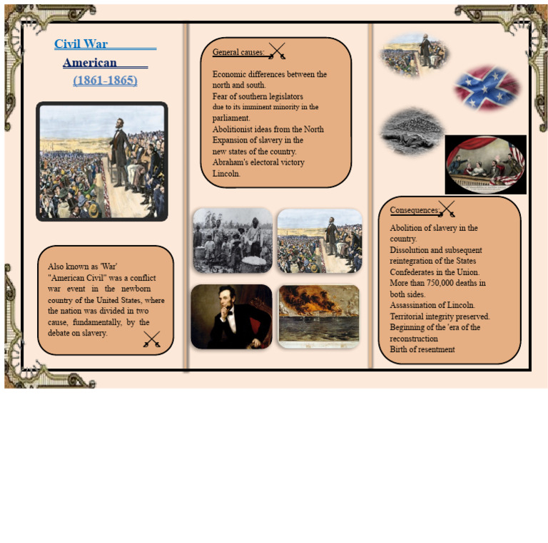 Causes and Consequences of the Civil War | PDF