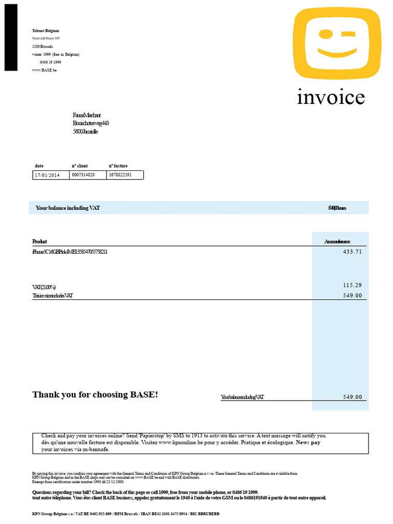 TELENET BELGIUM | PDF