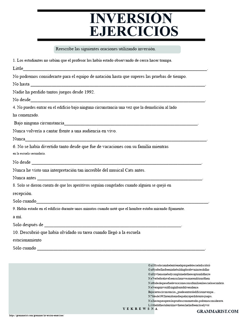 Ejercicios de Inversión 2.0 | PDF