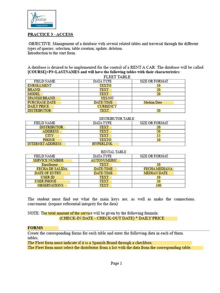 Rent A Car Database Management Guide | PDF | Databases | Data Management