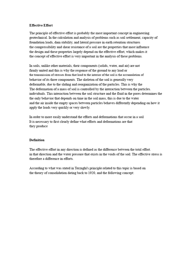 Effective Effort | PDF | Strength Of Materials | Stress (Mechanics)