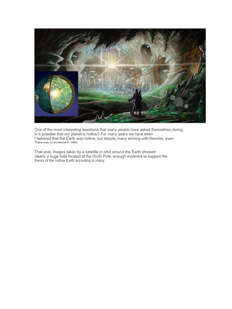 Nazi documents and maps confirm the existence of Agartha, the Hollow Earth. | PDF | Earth