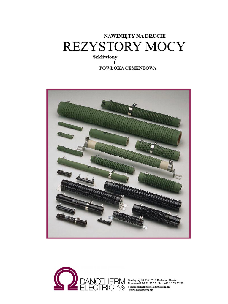 Rezystor Mocy Danotherm | PDF