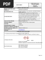 CLR Calcium Lime Rust Remover SDS Summary | PDF | Household Chemicals ...